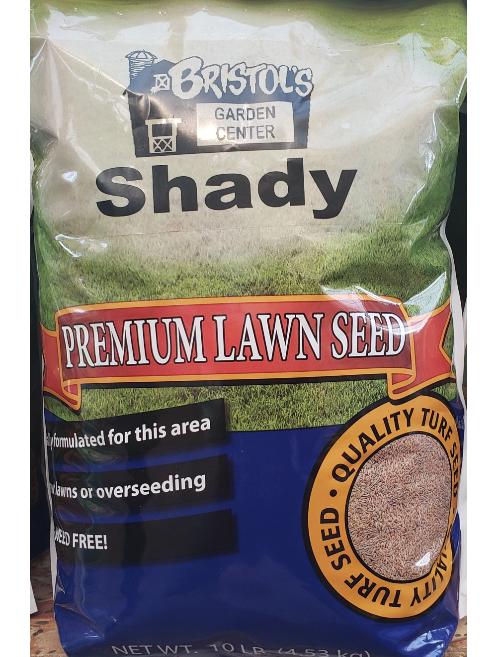 BRISTOL'S SHADY MIX GRASS SEED 10LB