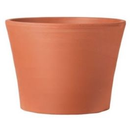 4.3" HALF CONE CLAY POT