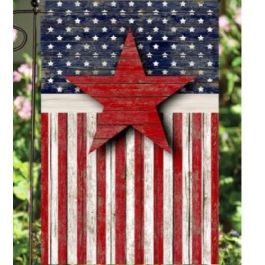 FLAG GARDEN STARS STRIPES STAR